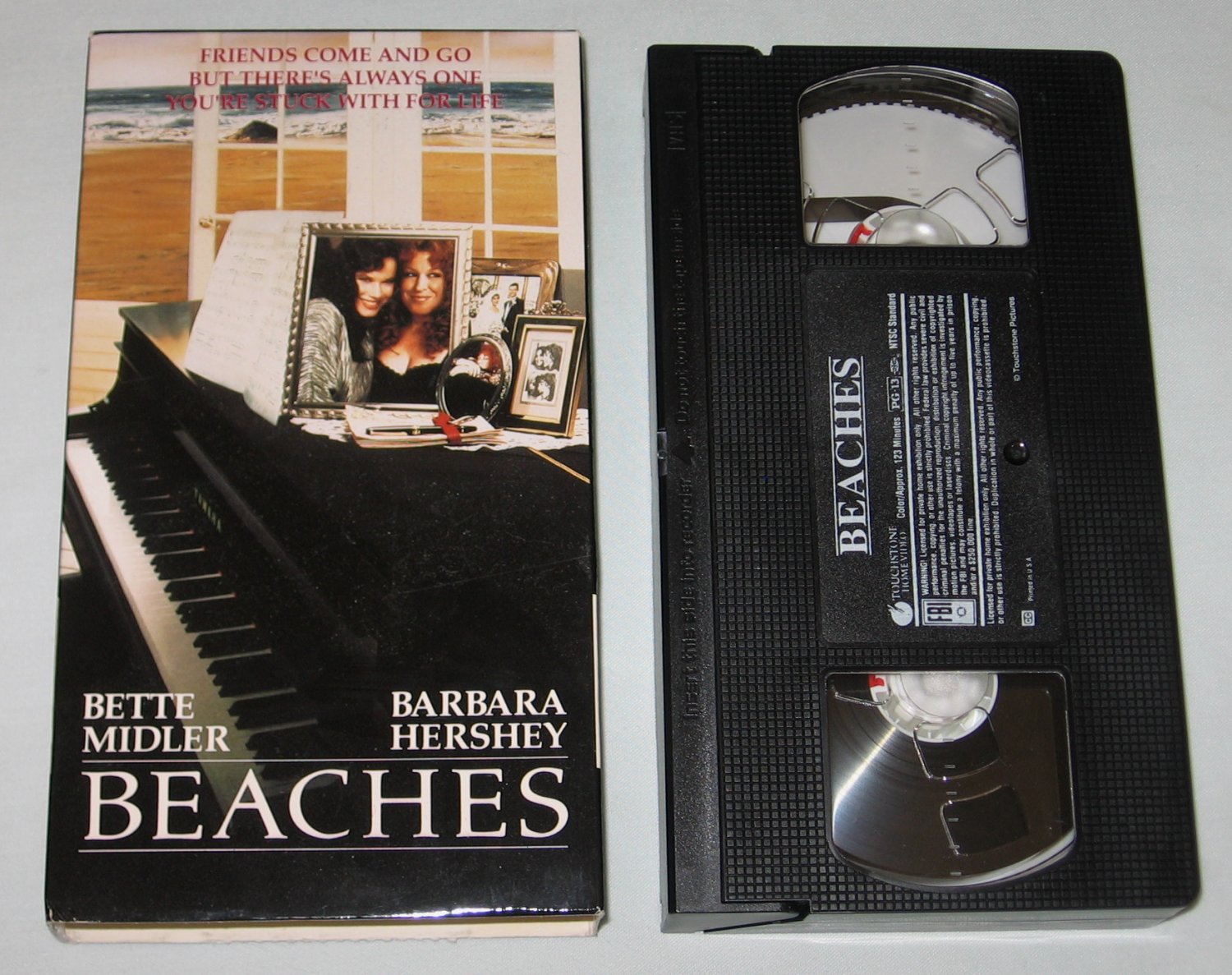 Beaches (VHS, 1996) Bette Midler, Barbara Hershey