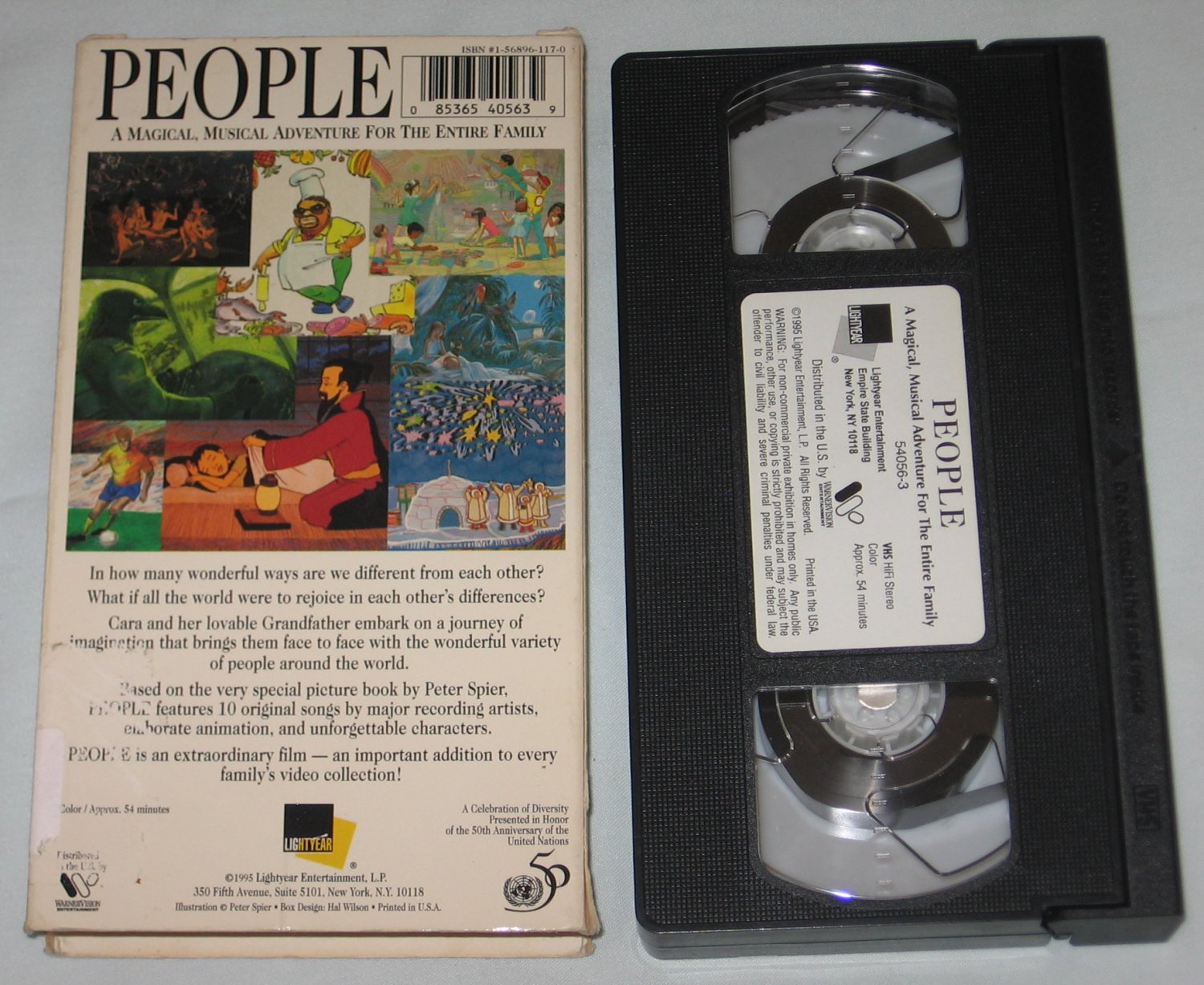 PEOPLE Disney Channel VHS Musical Celebration of Diversity James Earl ...