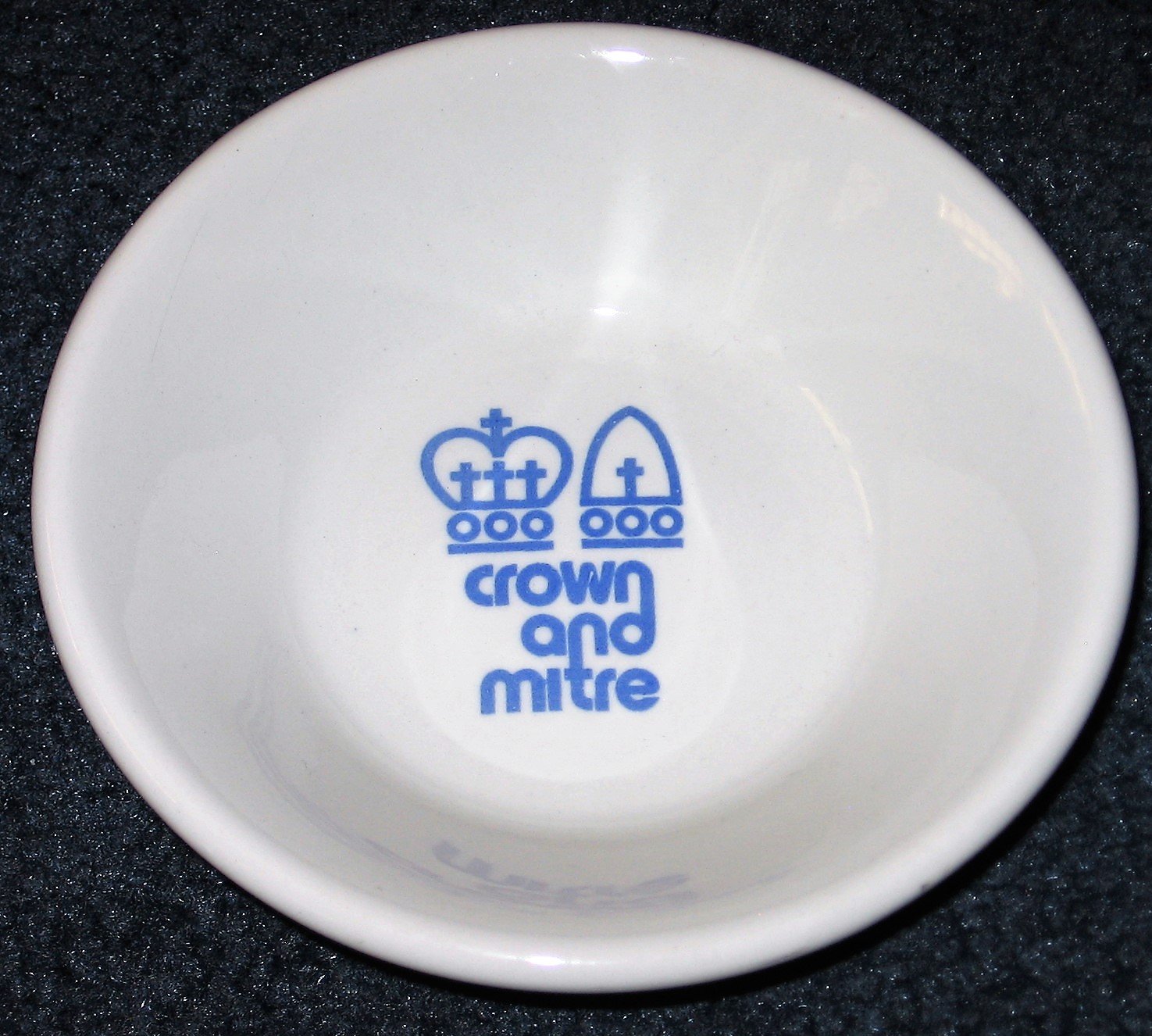 Vintage Crown and Mitre Bowl England Rocklite Dunn Bennett Royal ...
