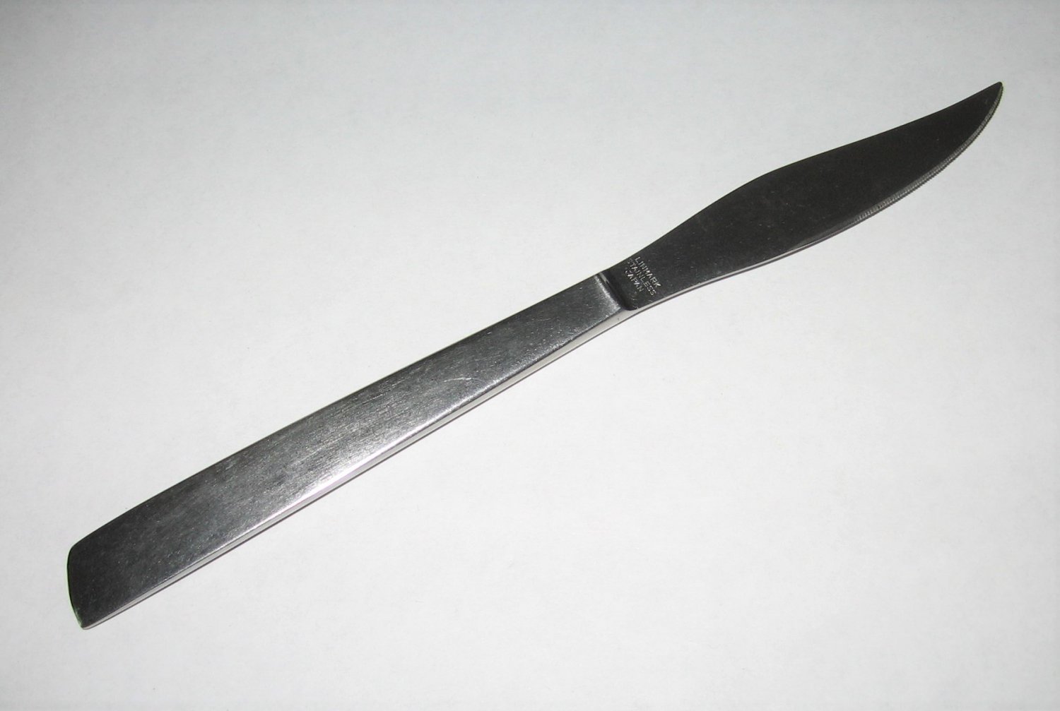 Vintage Linmark LNM3 Steak Knife Stainless Japan LNM 3 Flatware Cutlery ...