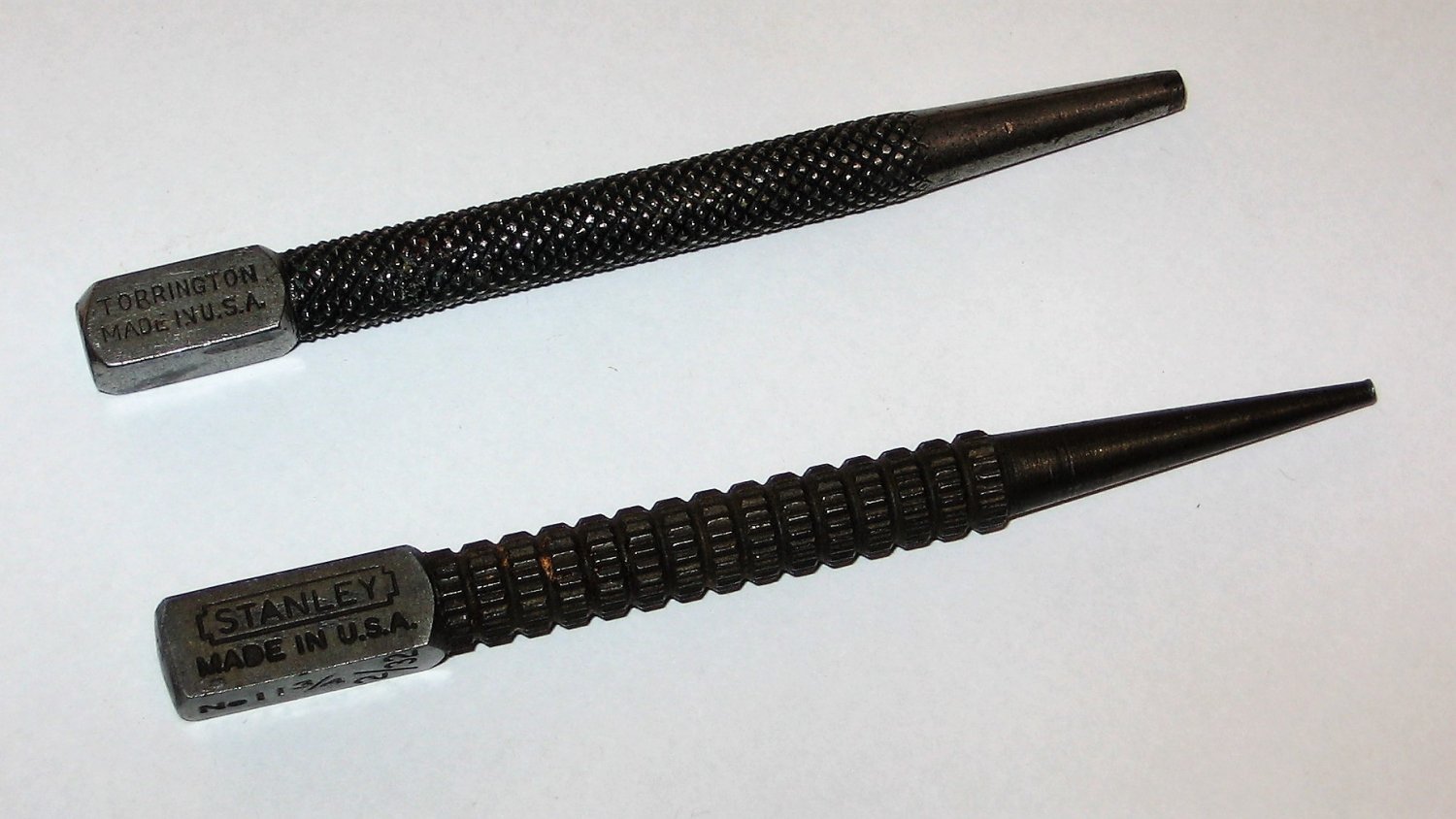 Lot of 2 Vintage Stanley and Torrington Carpenter Punch Tools Made in ...