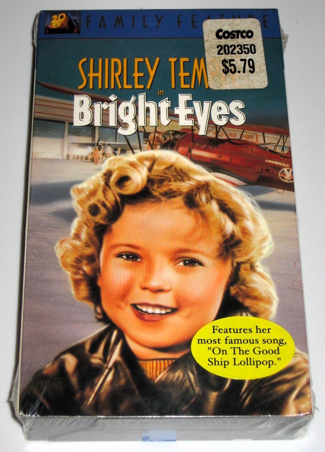 Shirley Temple Bright Eyes VHS Movie NEW Factory Sealed