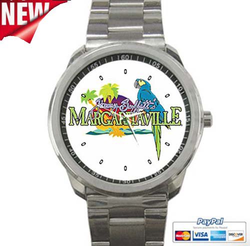 Jimmy Buffett's Margaritaville Parrothead Logo Metal Watch Special For Gift
