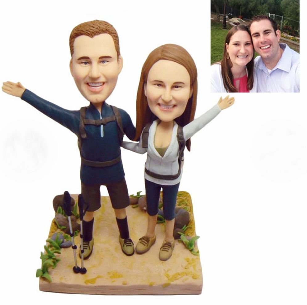 Custom Handmade 3D art Doll, Personalized Wedding Figurine For Couples ...