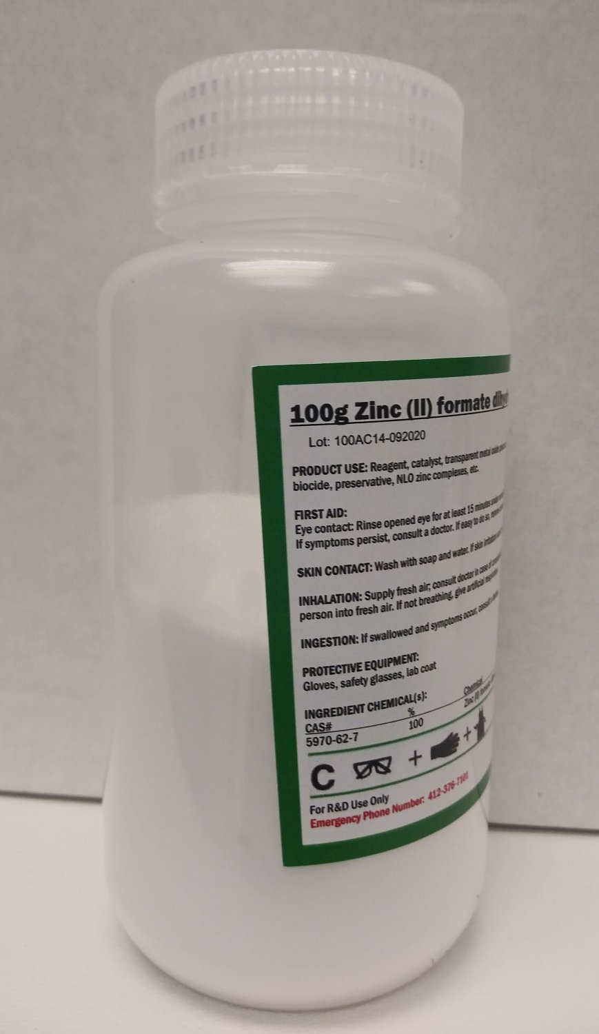 1kg Zinc formate dihydrate