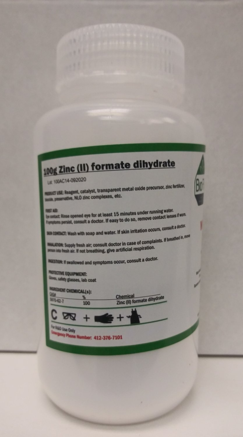 1kg Zinc formate dihydrate