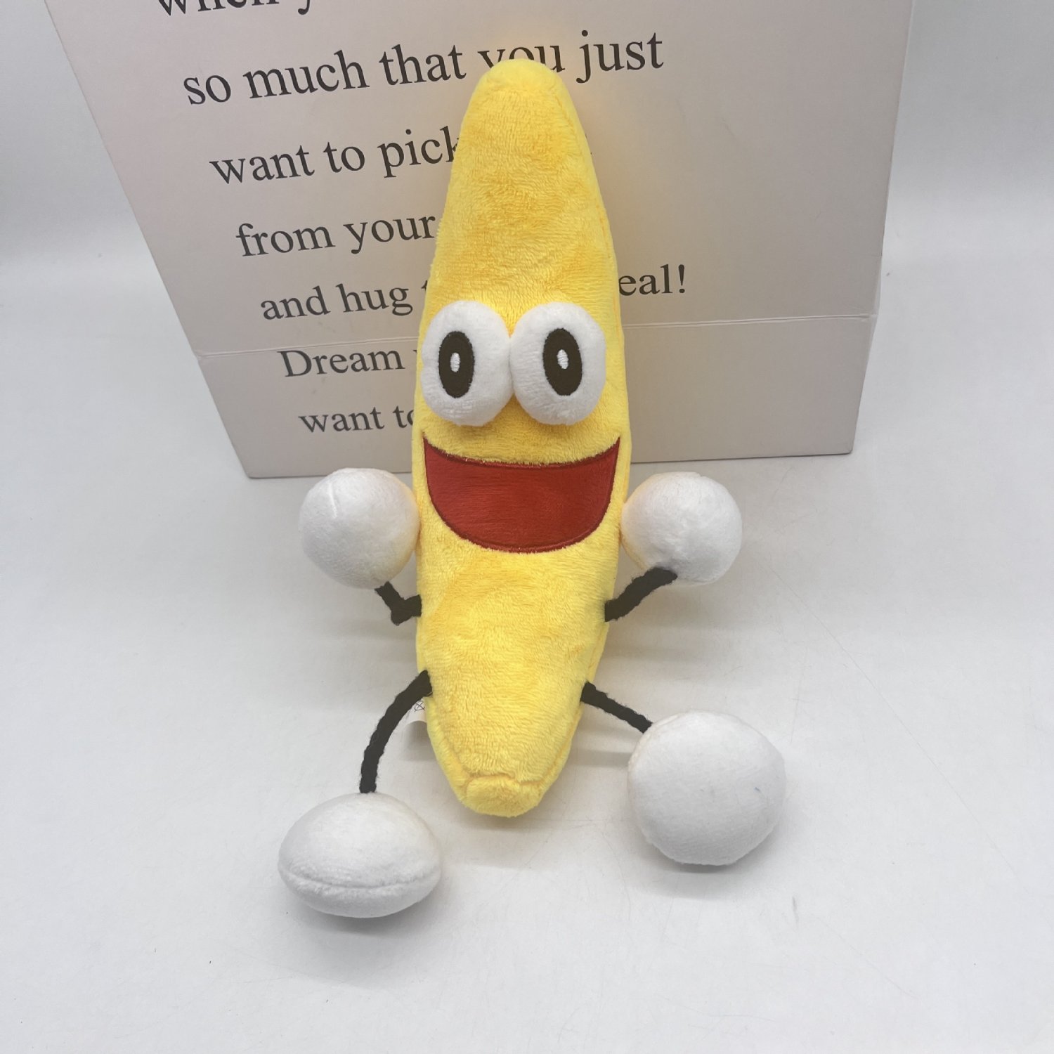 Shovelware Brain Game Plush Toys Soft Banana Pear Melon Stuffed Animal ...