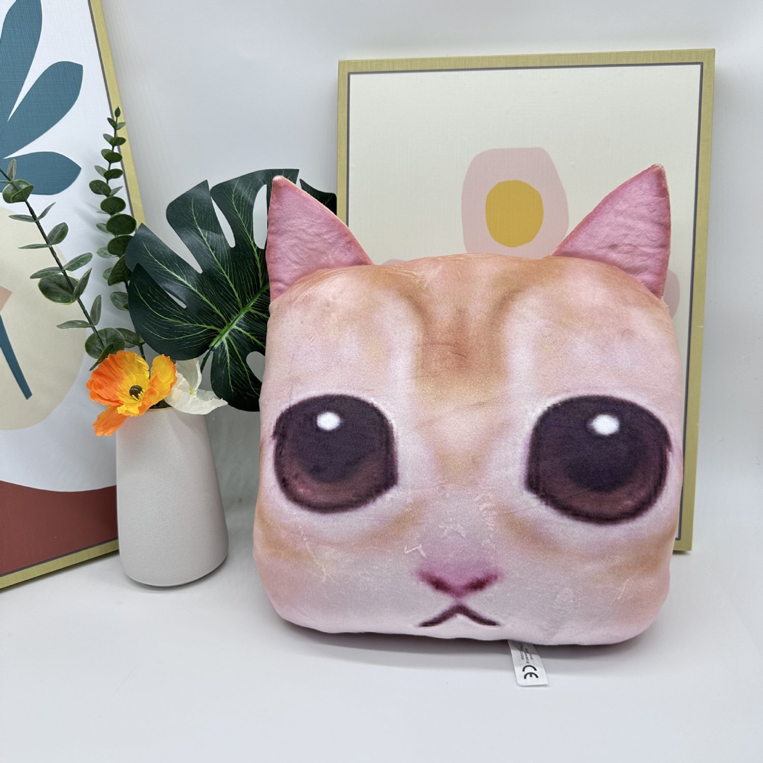 El Gato Cat Meme Plush Stuffed Toy Happy Doll Stuffed Toy Kids Pillow