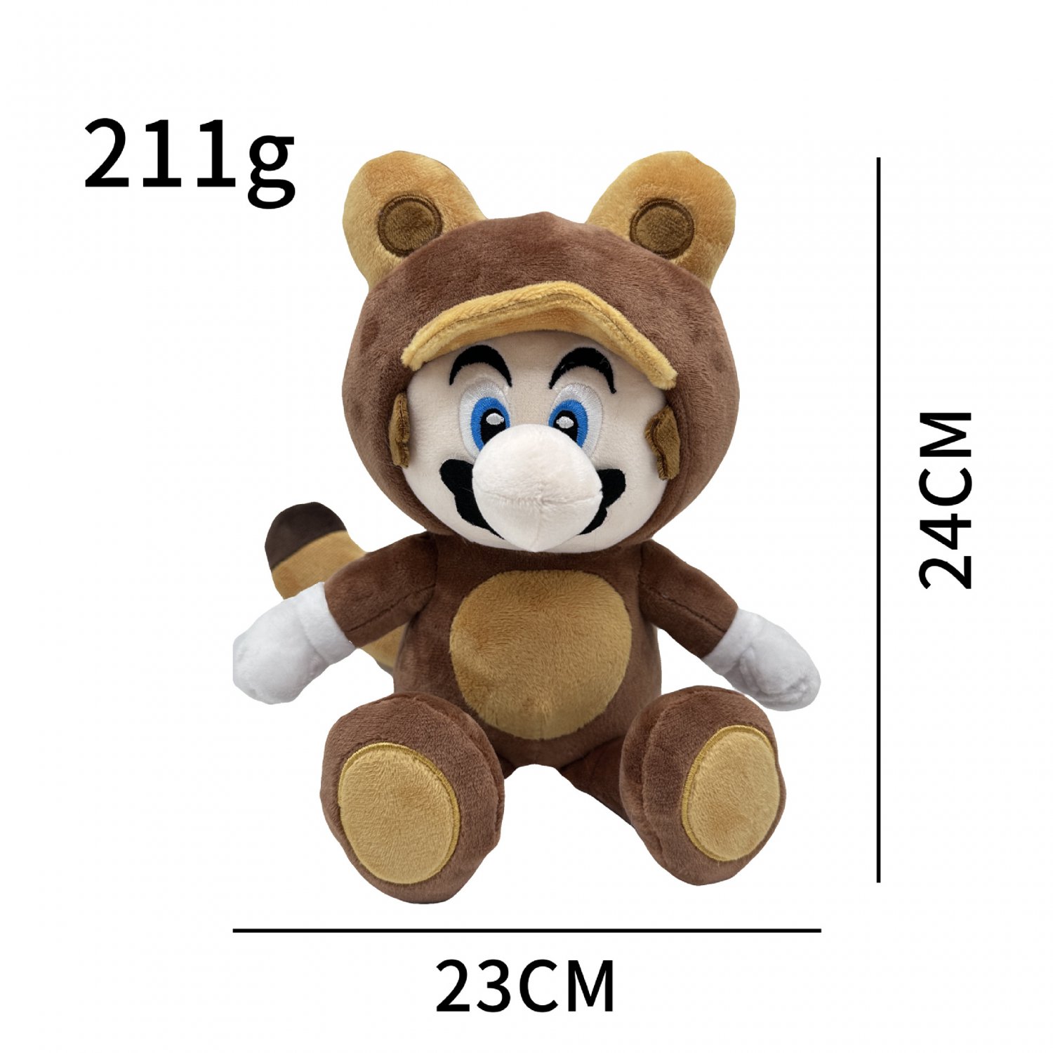 Super Mario Bros Plush Toys Stuffed Soft Collection Doll Kids Birthday ...