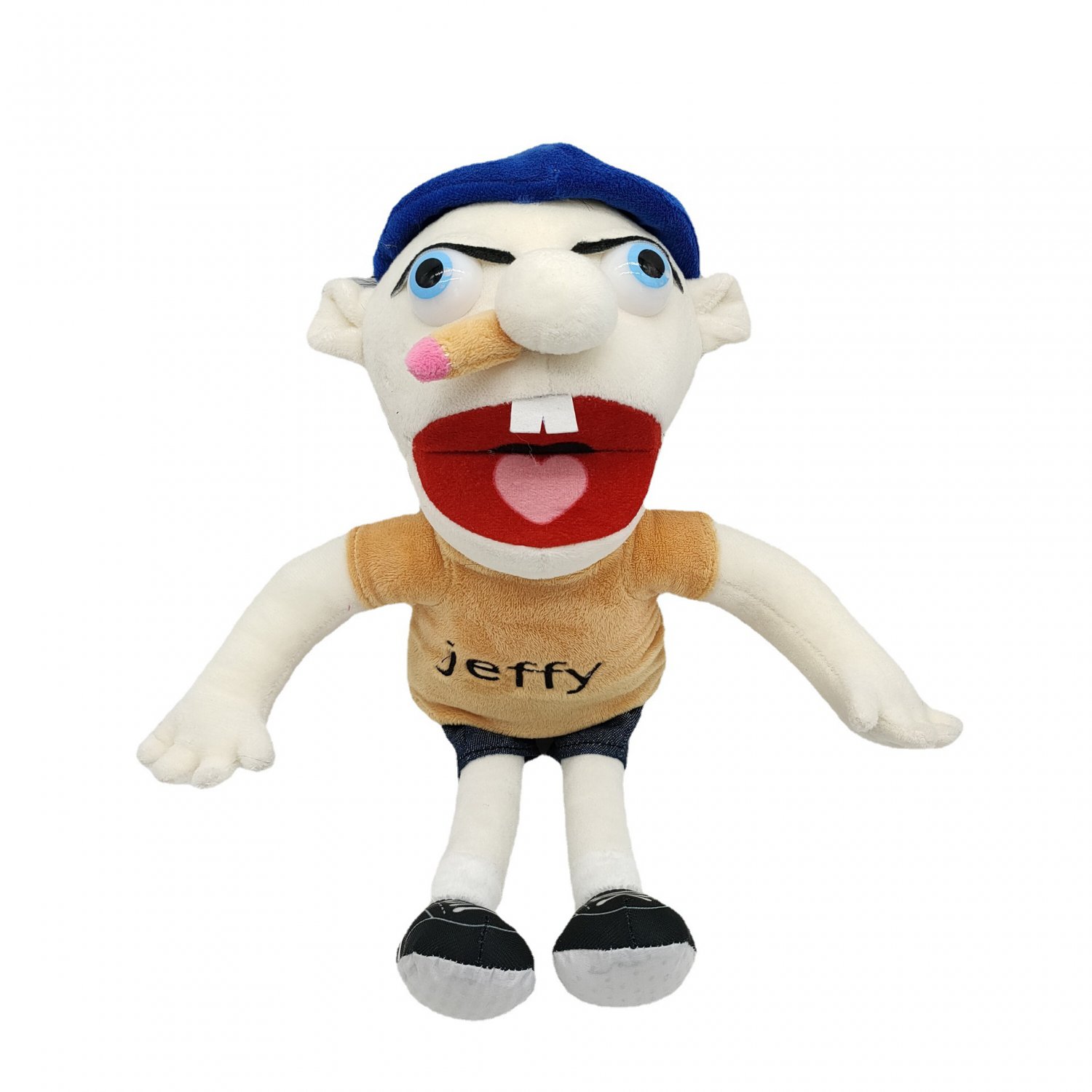 Jeffy Hat Game Jeffy Plush Toy Doll Stuffed Soft Toys Kdis Super Mario ...