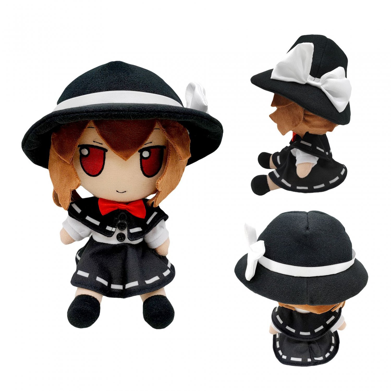 Touhou Project Fumo Fumo Marisa Plush Doll Series With Tin Badge New