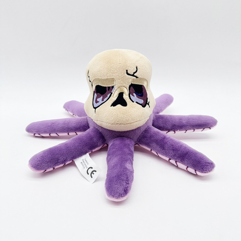 28cm Terry the Octoskull Plush Doll North of the Border Monster Stuffed ...