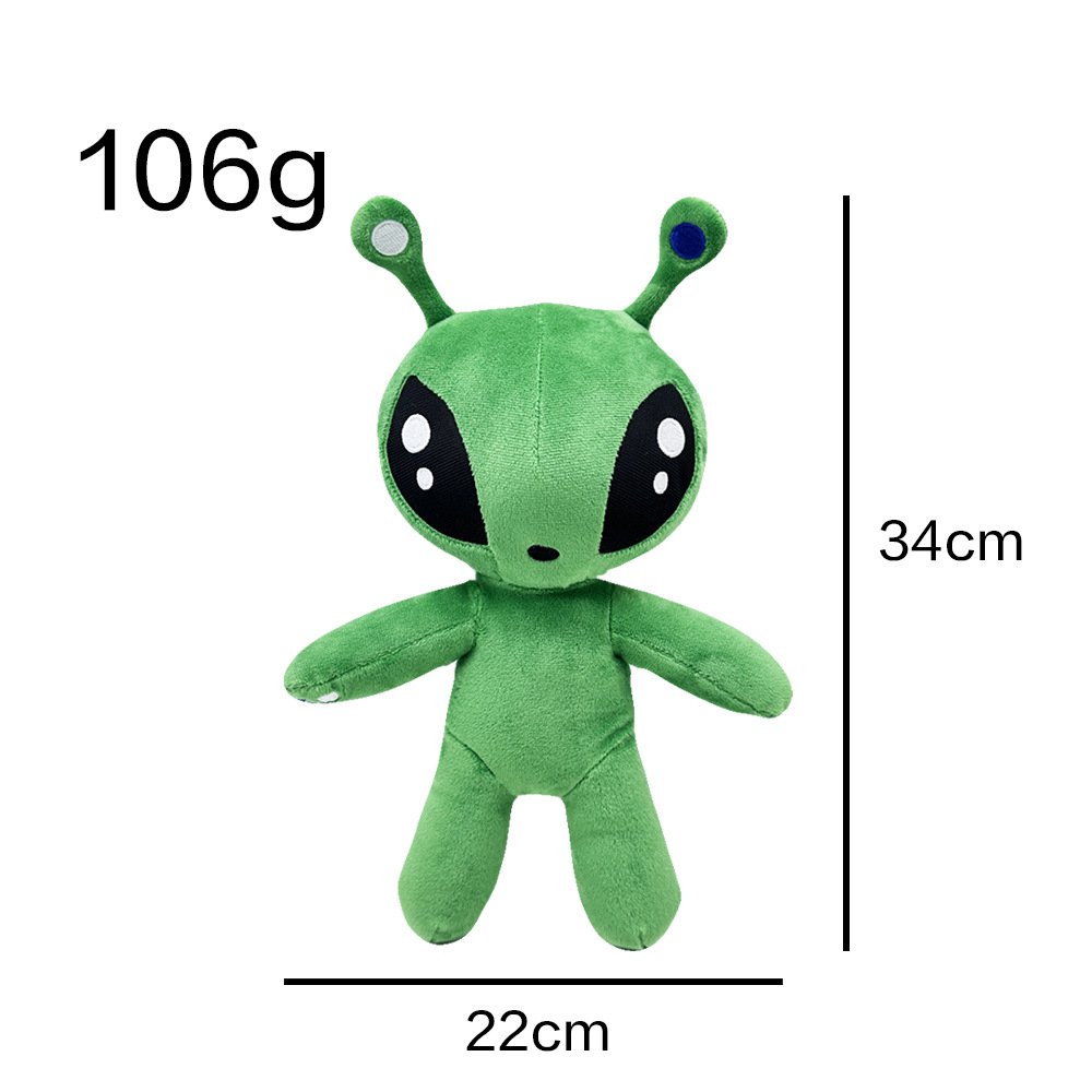AFTONSPARV Green Alien Plush Doll Toys Art Stuffed Decor Doll Collection