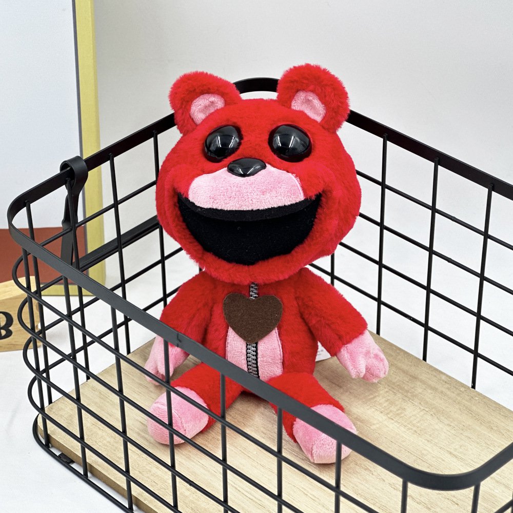 Poppy Playtime Smiling Critters Stuffed Soft Plush Toys Kids Gift-Red