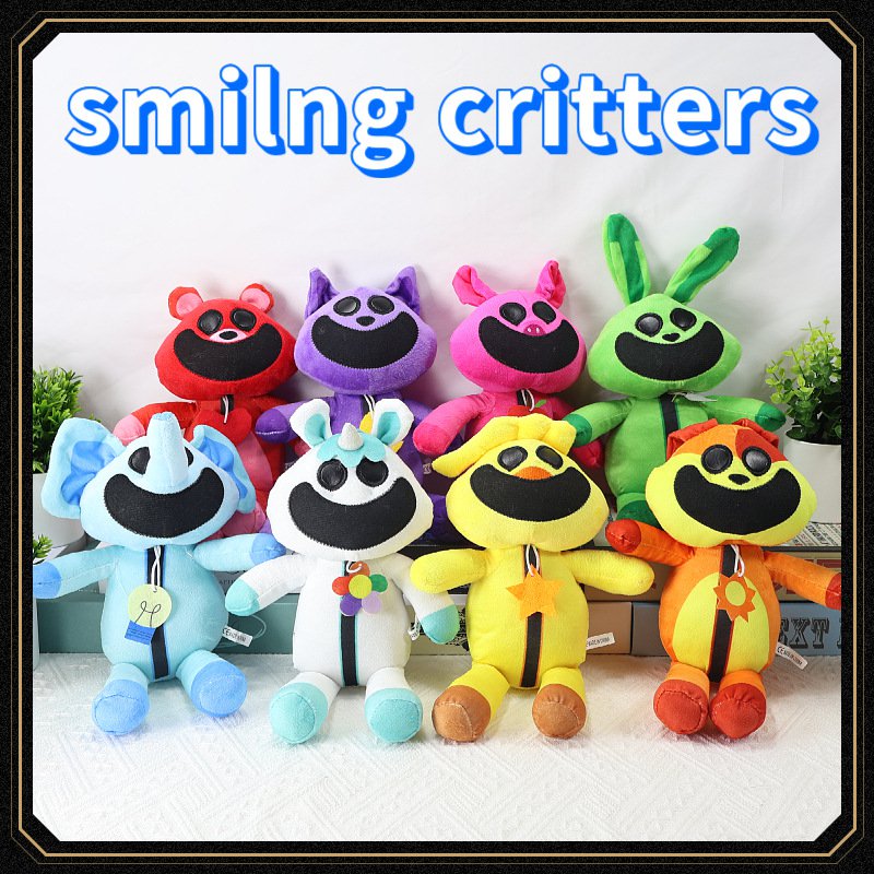 Poppy Playtime Smiling Critters Stuffed Soft Plush Toys Kids Gift