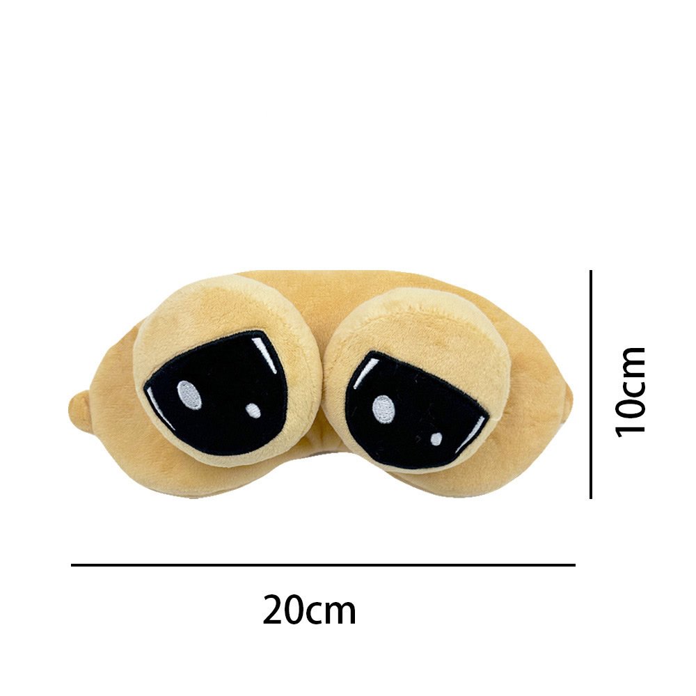 My Pet Alien Pou Plush Eye Mask New Sad Plush Unisex