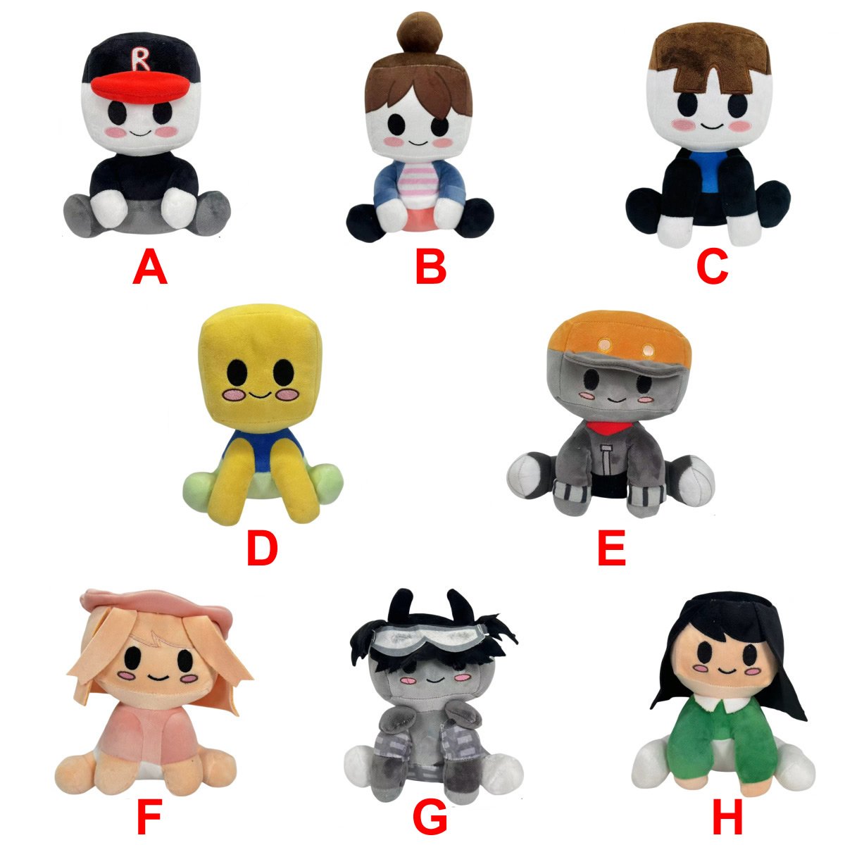 Blox Buddies Plush Toys Guest Buddy Stuffed Doll Roblox Toy Stuffed ...