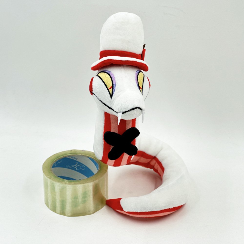 Hazbin Hotel Lucifer Snake plush Anime Plush Doll Fluffy Stuffed Doll ...