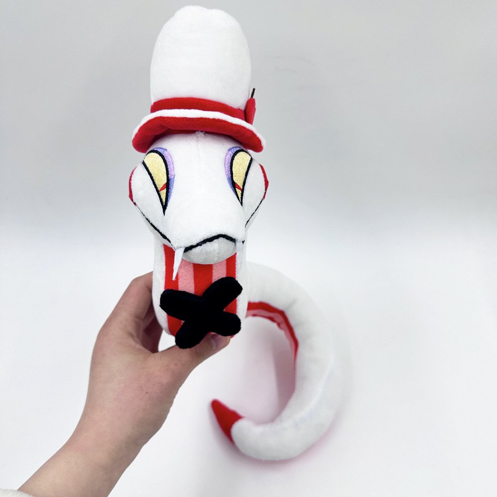 Hazbin Hotel Lucifer Snake plush Anime Plush Doll Fluffy Stuffed Doll ...