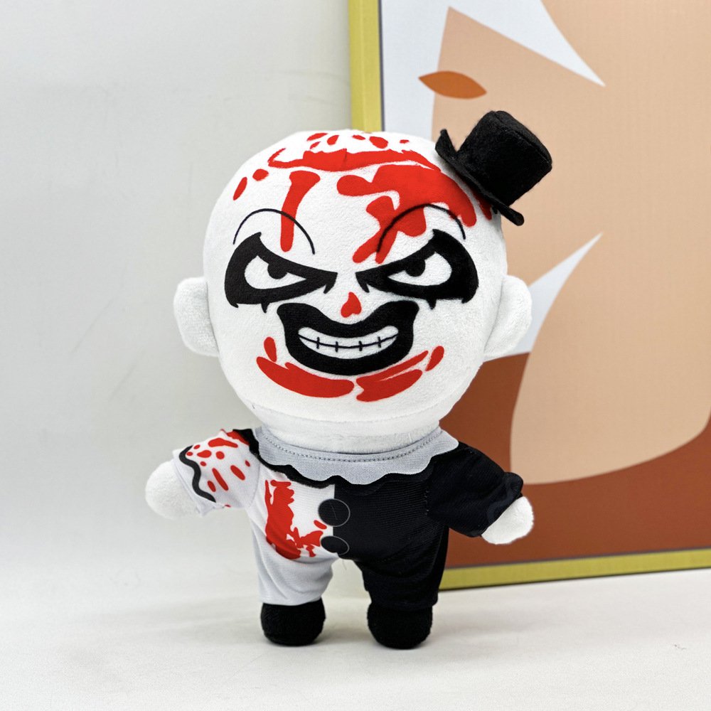 Horror Cartoon Terrifier 3 Plush Doll Movie Character Stuffed Toy 25cm ...