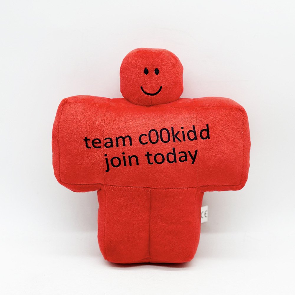 Forsaken C00lkidd Red Cool Kids Cuddle Plush Buddy Toy Stuffed Animal ...