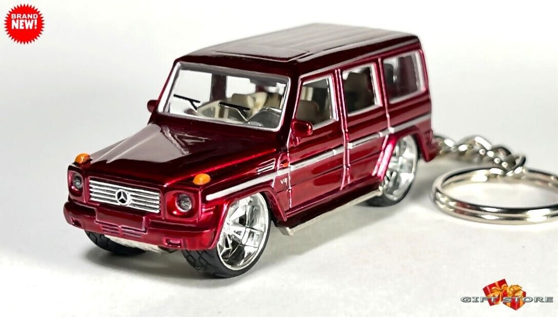 RARE KEY CHAIN MERCEDES G CLASS G55/G63/G500/G550 AMG V8 & DUB RIMS ...