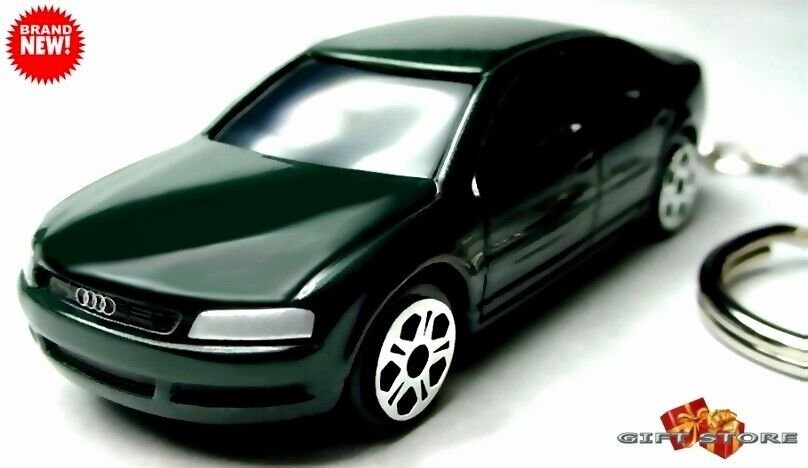 HTF KEYCHAIN GREEN AUDI A8 TURBO QUATTRO TINTED WINDOWS CUSTOM Ltd NICE ...