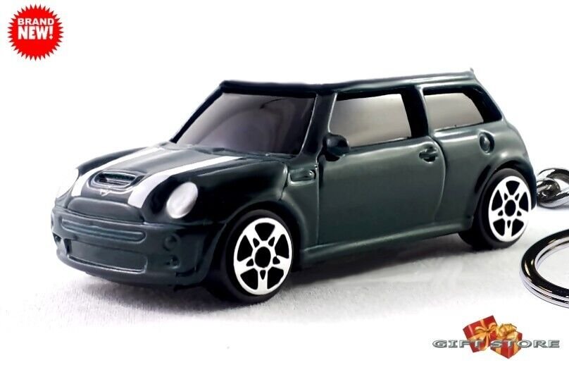 RARE KEYCHAIN BRITISH RACING GREEN BMW MINI COOPER S CUSTOM Ltd GREAT GIFT
