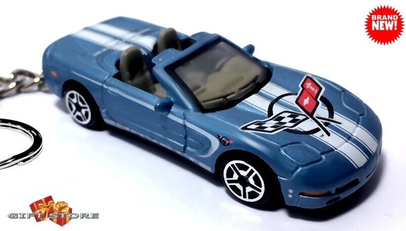 VERY RARE KEYCHAIN 98~05 BLUE CHEVY CORVETTE C5 CUSTOM Ltd Ed GREAT GIFT
