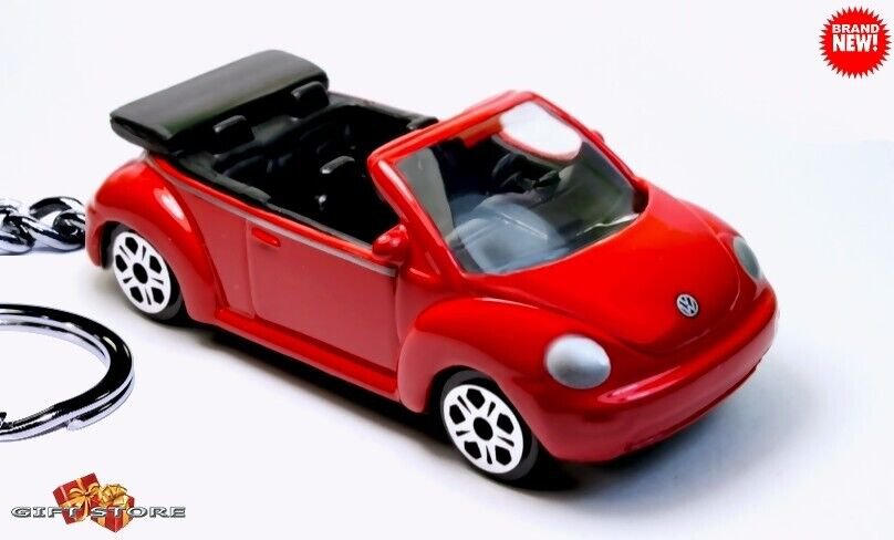 KEYCHAIN RED NEW BEETLE CONVERTIBLE CUSTOM Ltd. GREAT GIFT️