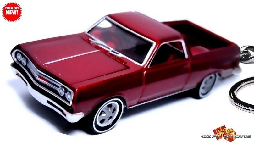 RARE KEYCHAIN 64~65 RED CHEVY CHEVELLE EL CAMINO CUSTOM Ltd Ed NICE GIFT