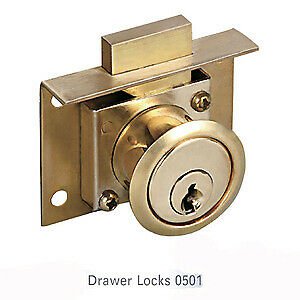 WREN BIRD 0501 BRASS Drawer lock cabinet box drawer lock desk lock
