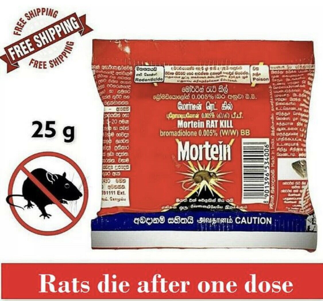 Rat Kill Cake Rat Poison Rats Dies After One Dose 25g 100% Effective ...