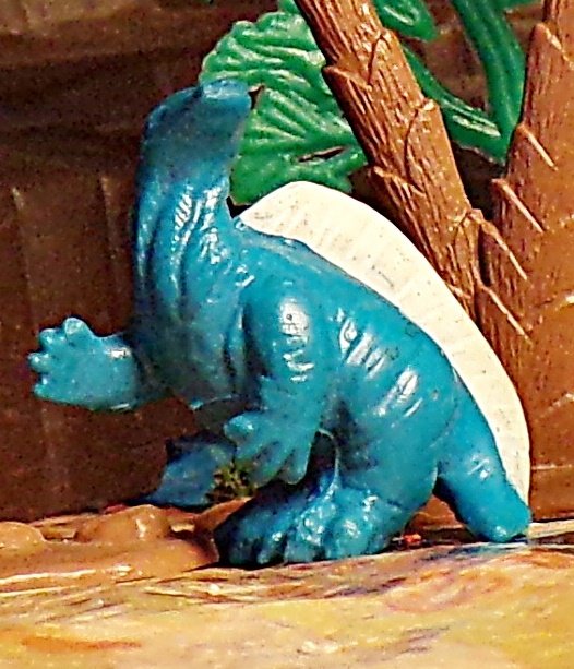 1987 Panosh (aka Dino Mites) Caricature #33 Blue Ouranosaurus Var. 2 (5 ...