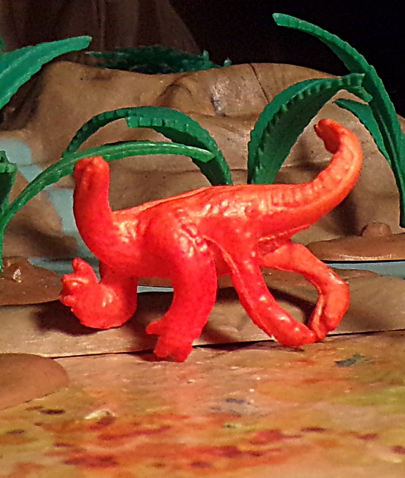 Post-1987 Panosh (aka Dino Mites) Caricature #34 Bright Orange ...