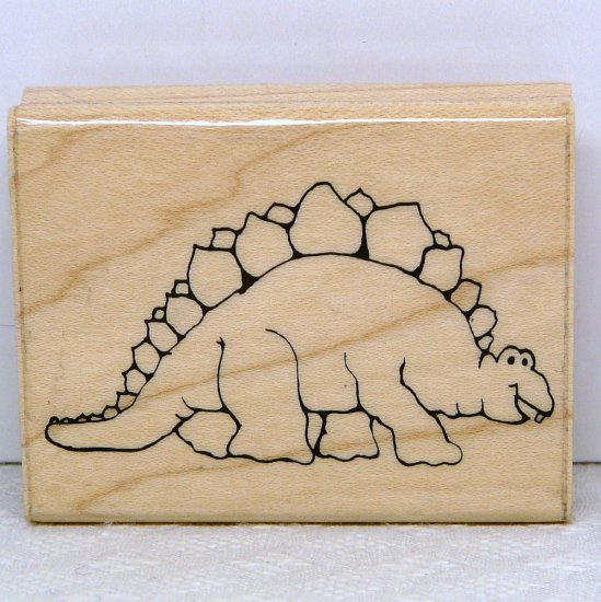 JRL Design Rubber Stamp Dinosaur D