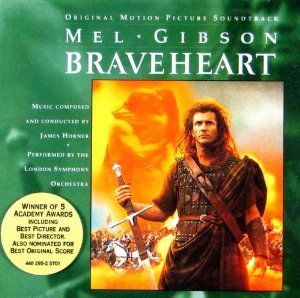 braveheart - original motion picture soundtrack - james horner CD 1995 ...