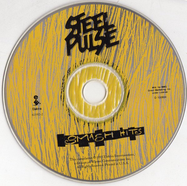 steel pulse - smash hits CD 1993 elektra BMG Direct 16 tracks like new ...