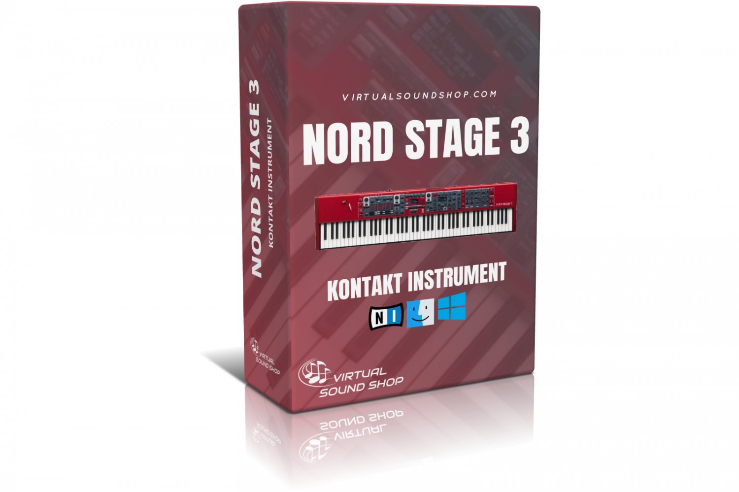 Nord Stage 3 Pianos Kontakt Library - Virtual Instrument NKI VST Software
