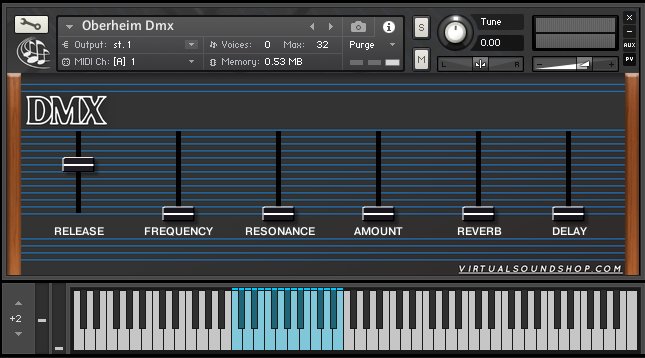 Oberheim DMX Drum Machine Kontakt Library - Virtual Instrument NKI VST