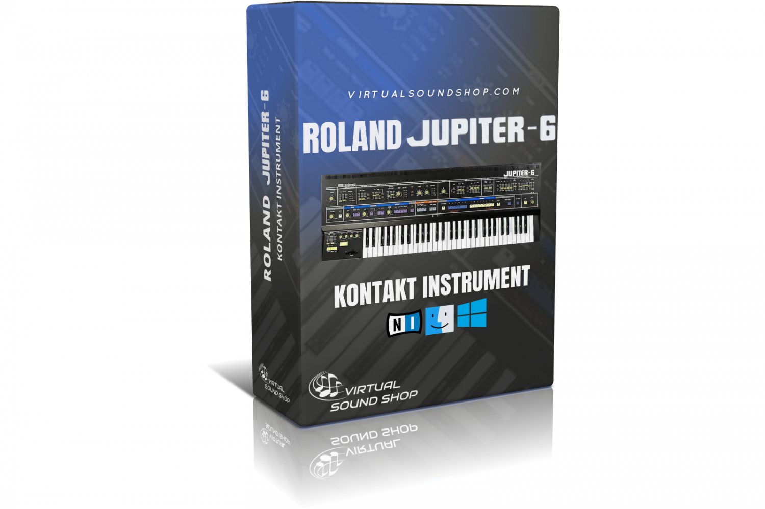 Roland Jupiter-6 Kontakt Library NKI Virtual Instrument Software