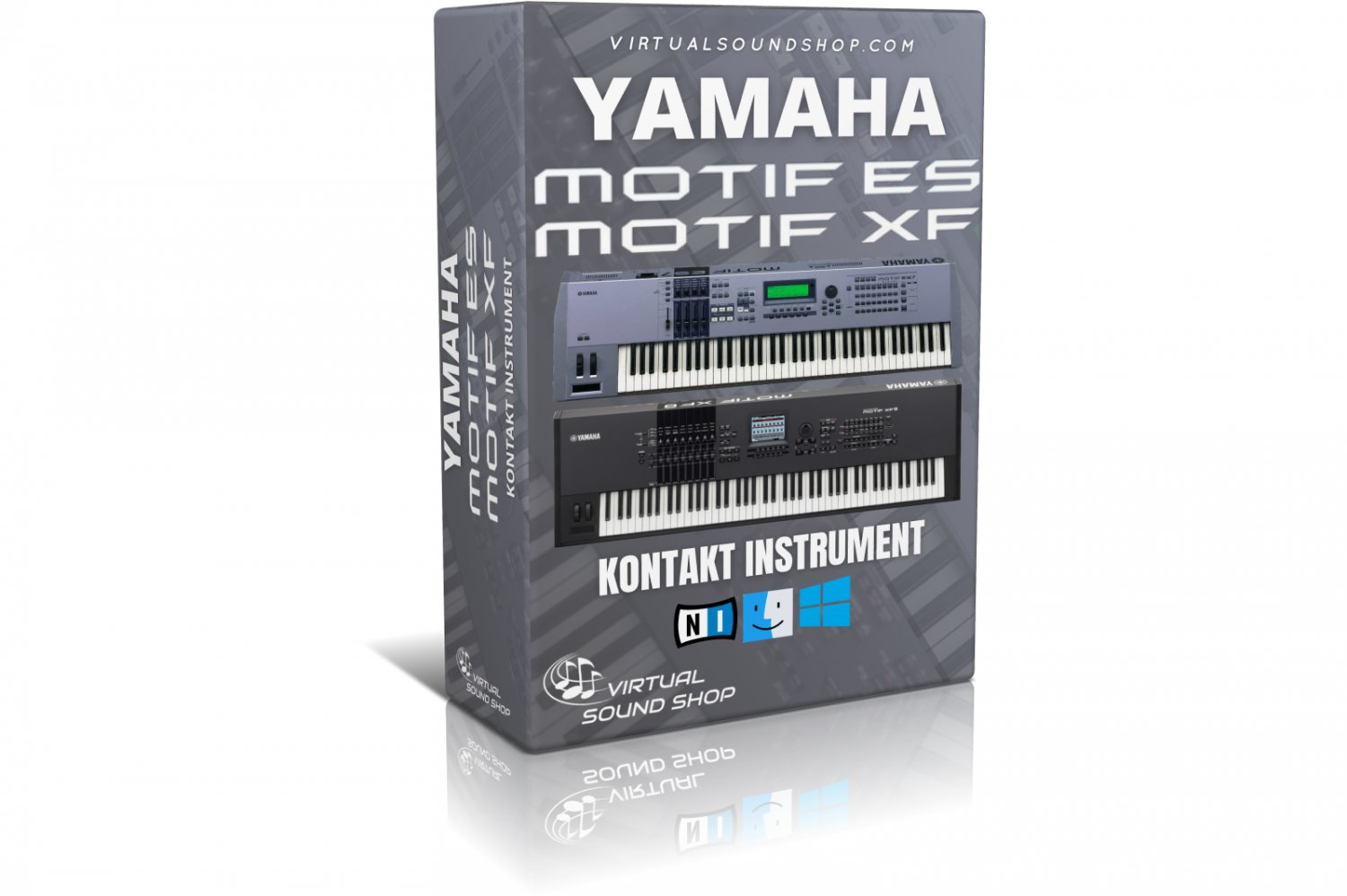 Yamaha Motif ES & XF Kontakt Library - Virtual Instrument NKI VST Software