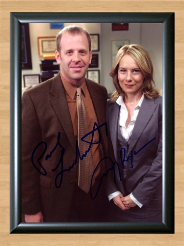 Paul Lieberstein Amy Ryan The Office Signed Autographed Photo Poster ...