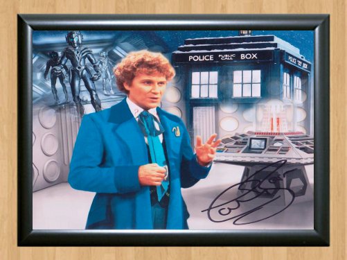 Colin Baker Sixth Dr Who Signed Autographed Photo Poster tv585 A3 11 ...