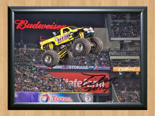 Titan Donald Epidendio Monster Jam Truck Signed Autograph Print Photo ...