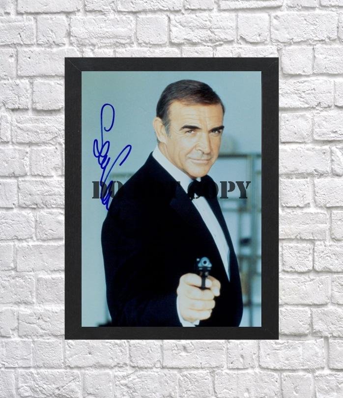 Sean Connery Autographed Signed Photo Poster 6 mo1295 A4 8.3x11.7""