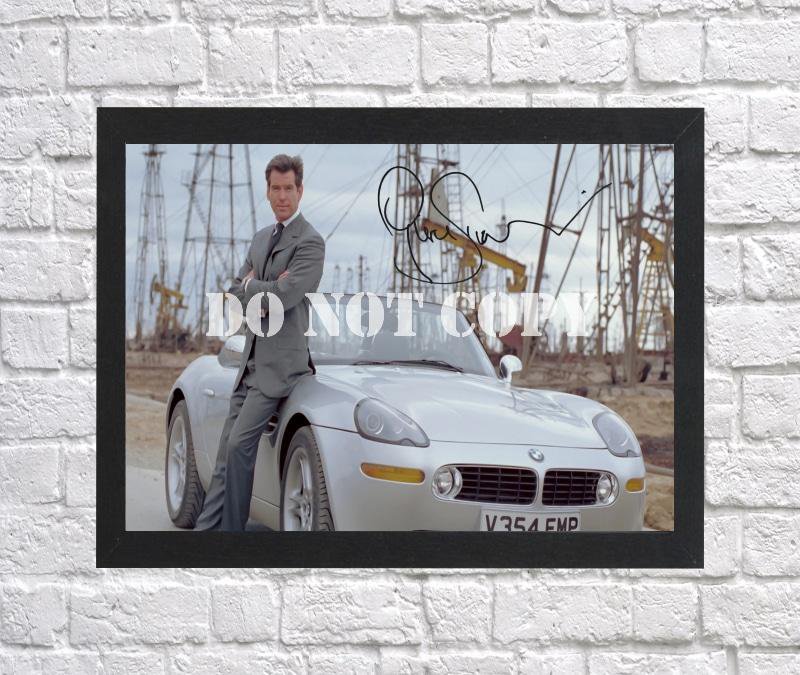 Pierce Brosnan James Bond 007 Signed Autographed Photo Poster 1 mo1656 ...