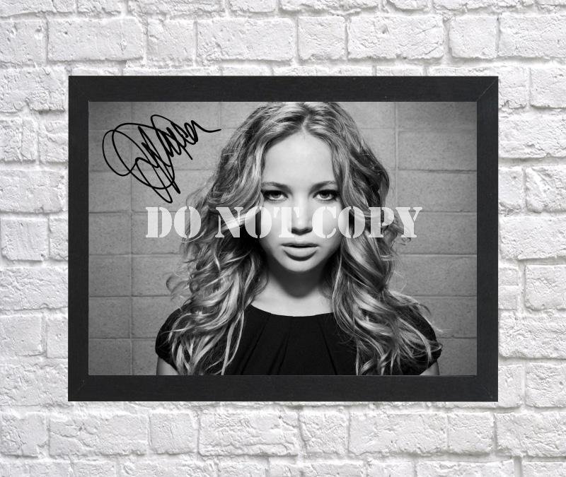 Jennifer Lawrence Signed Autographed Photo Poster mo1578 A3 11.7x16.5""