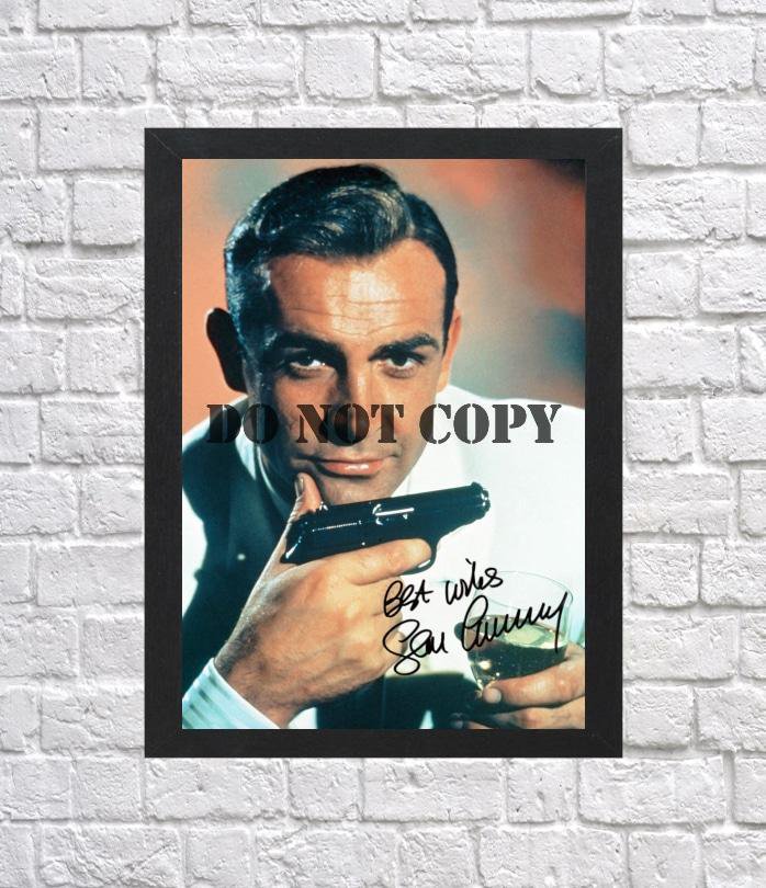 Sean Connery Autographed Signed Photo Poster 5 mo1294 A3 11.7x16.5""