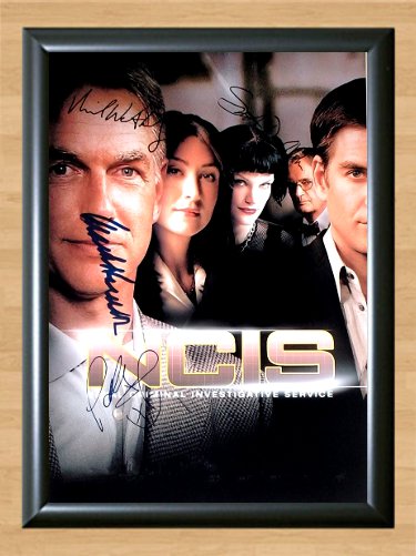 NCIS Cast N.C.I.S. Harmon Signed Autographed Photo Poster tv501 A3 11 ...